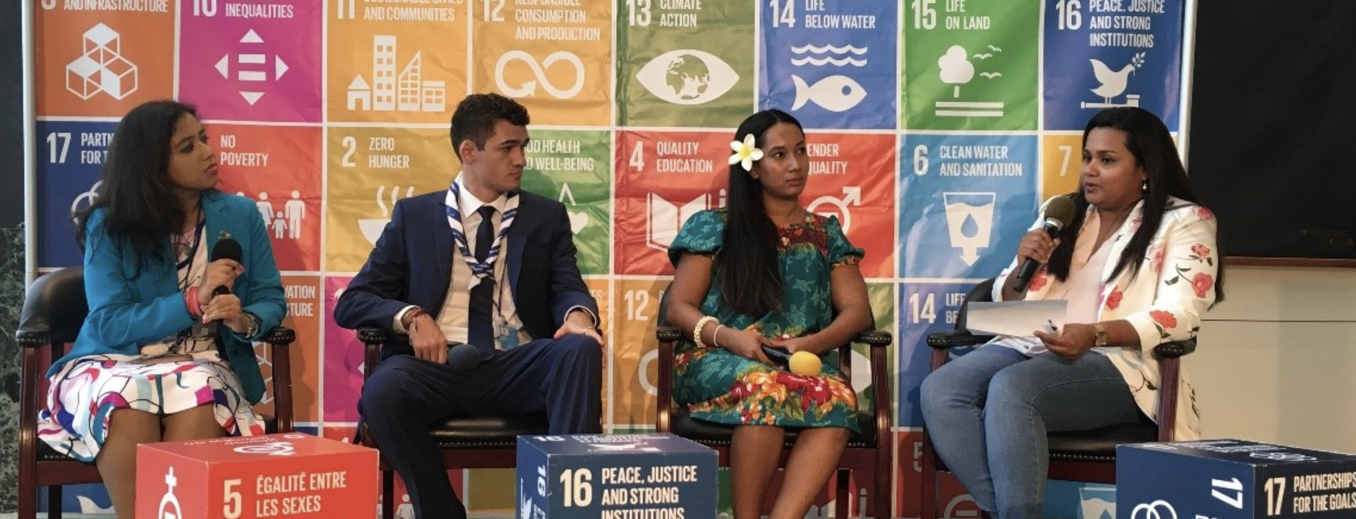 Promoting the power of youth at the United Nations High-level Political Forum in New York ...