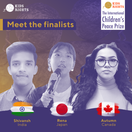 MALALA YOUSAFZAI ON BEHALF OF KIDSRIGHTS ANNOUNCES FINALISTS FOR THE INTERNATIONAL CHILDREN’S ...