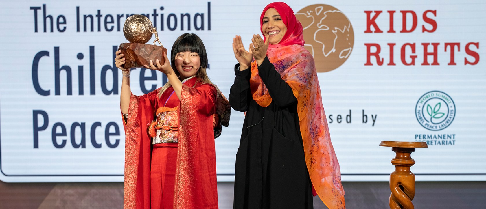 Highlights 2022 International Children's Peace Prize Ceremony - KidsRights Foundation