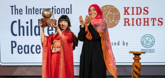 Highlights 2022 International Children's Peace Prize Ceremony - KidsRights Foundation