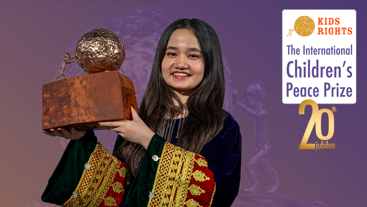 2024 - Nila Ibrahimi (17), Afghanistan - KidsRights Foundation